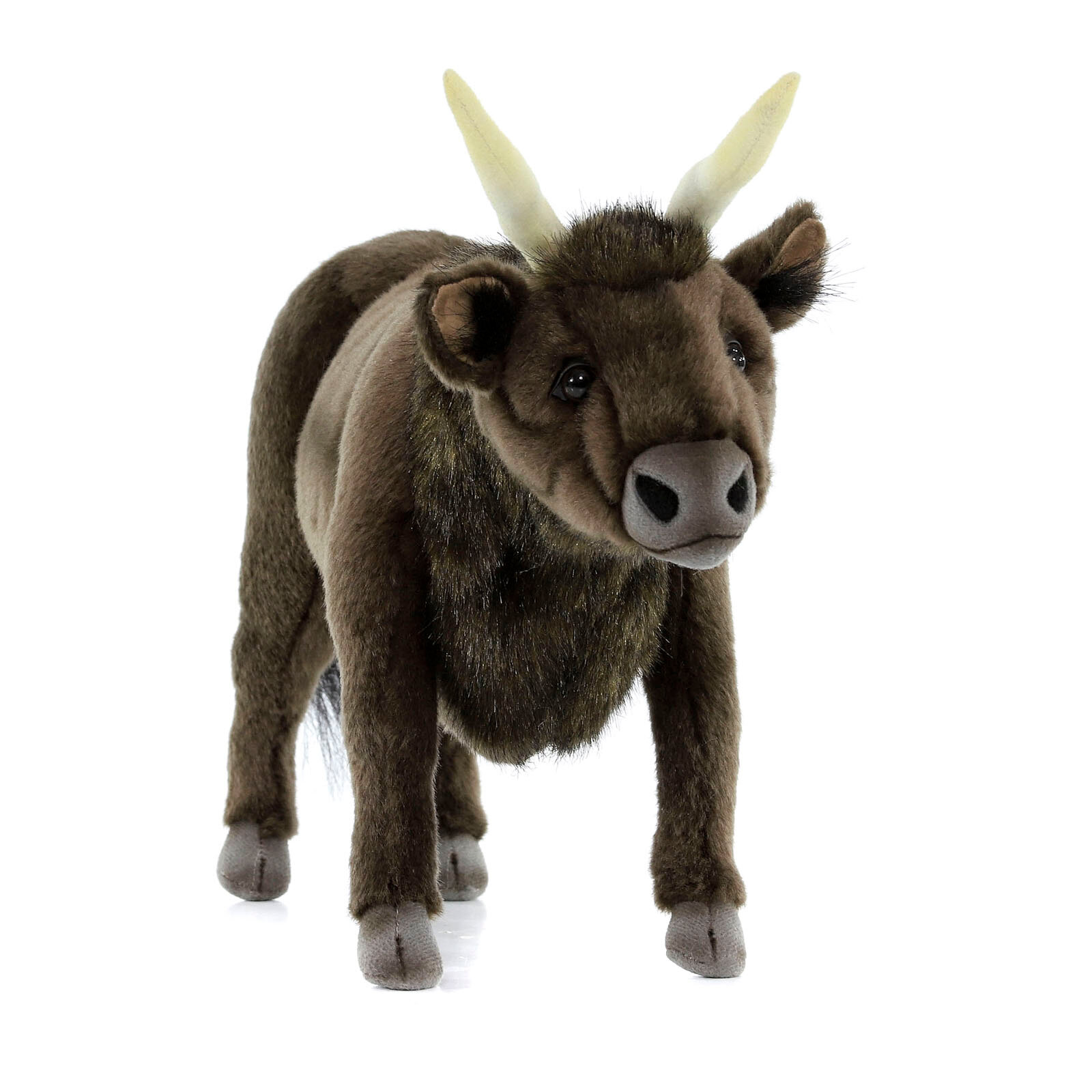 Реалистичная мягкая игрушка Hansa Creation Бык, ручная работа, 35 см, 5138