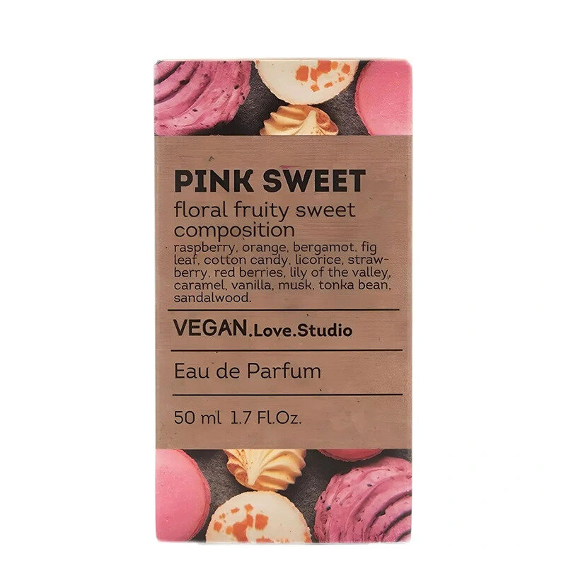 Delta Parfum Vegan Love Studio Pink Sweet парфюмерная вода 50 мл / Дельта Парфюм Веган Лав Студио Пинк Свит