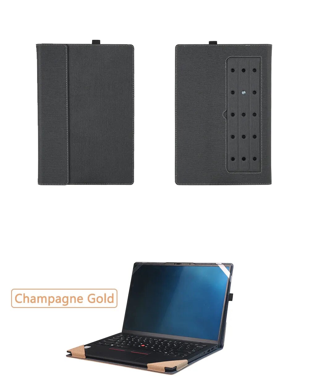 Чехол для ноутбука HP Elite x360 EliteBook 1040 G11 nauxlu EliteBook 1040 G11, Dark Gray