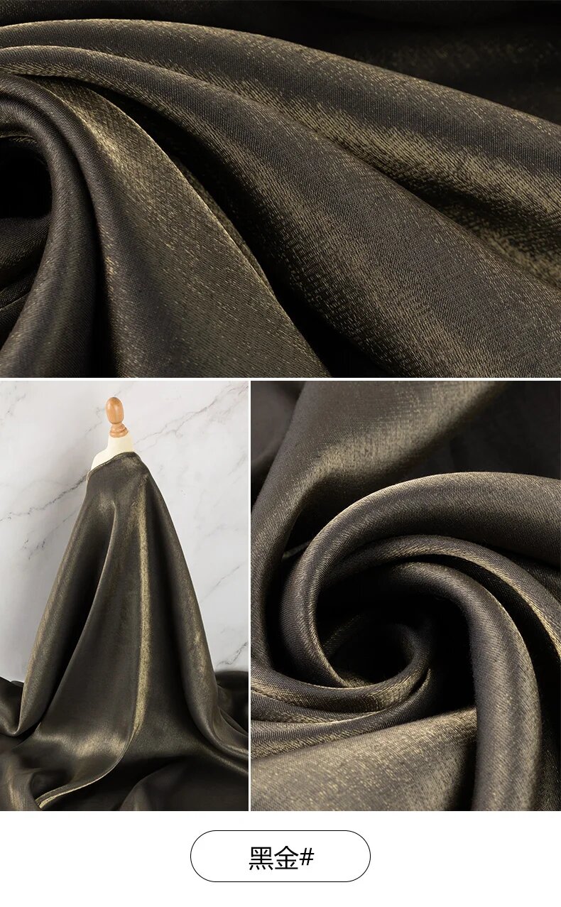 Шелковая атласная ткань мерсеризованная полиэстер+вискоза для пошива 23