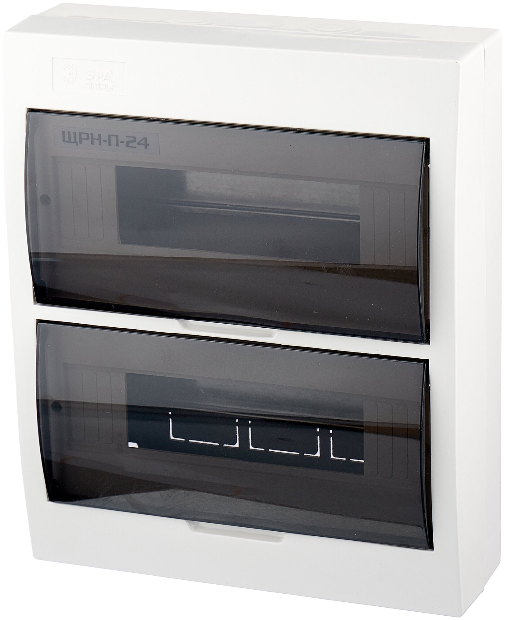Бокс ЩРН-П-24 мод. навесной пластик IP41 SIMPLE NO-box_simple-plastic_24_surface ЭРА Б0041528