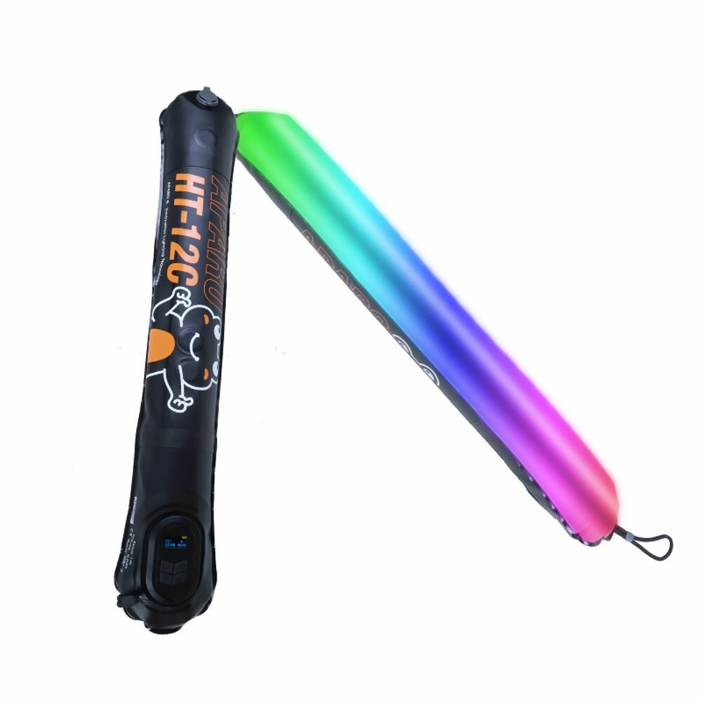 Надувной светильник-палочка HT-12C color fill light для наружного кемпинга с регулируемой воздушной колонной