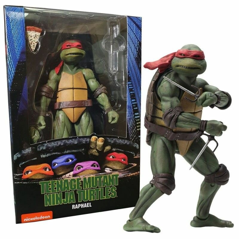 Фигурка Черепашки Ниндзя: Рафаэль TMNT (18см, коробка)