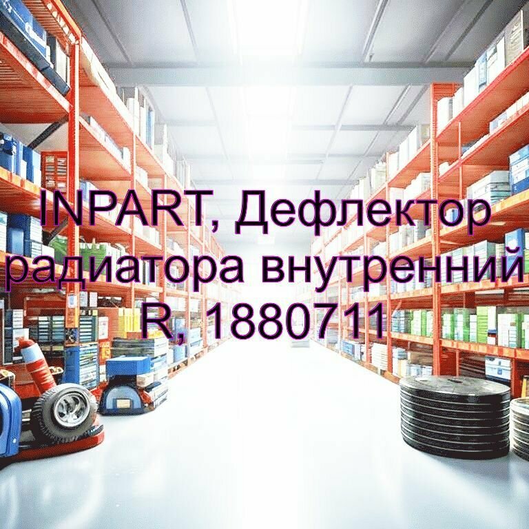 INPART, Дефлектор радиатора внутренний R, 1880711