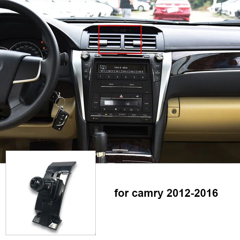 Автомобильный специальный держатель для телефона, специальное основание для Toyota Camry Corolla Avalon 2010 2015 2019 2020 2022 2023, аксессуары