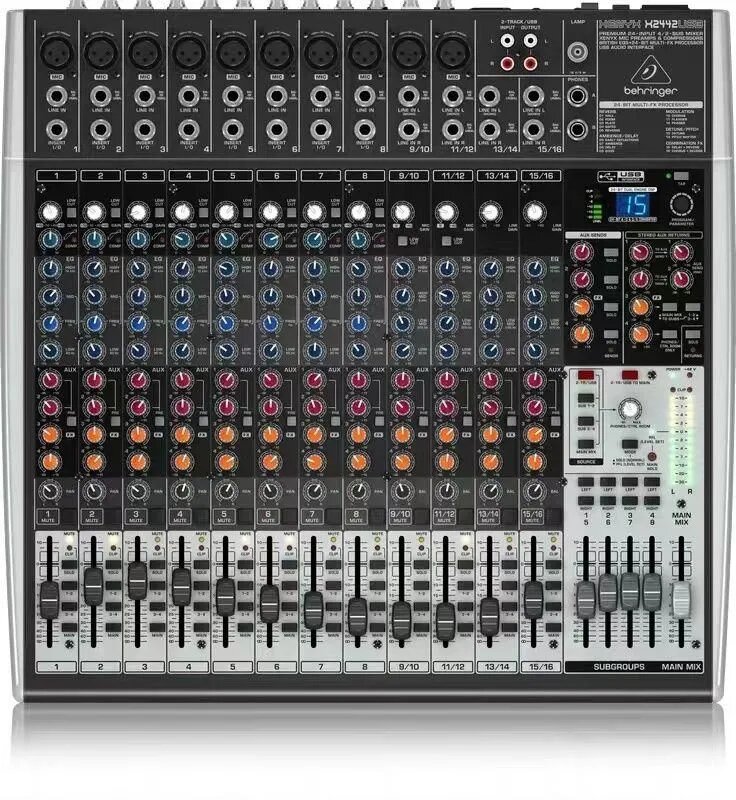Микшерный пульт аналоговый Behringer Xenyx X2442USB.-nc