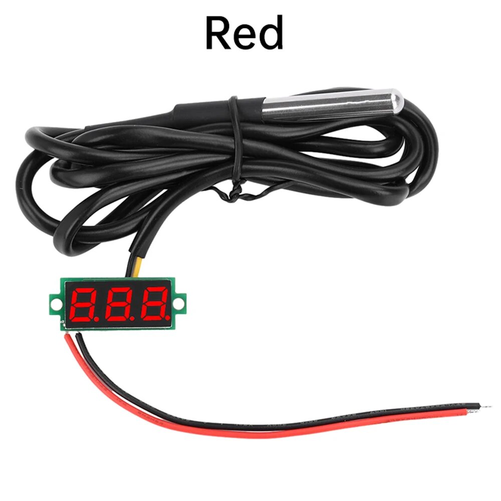 Температурный датчик Gaqqee DS18B20 Red