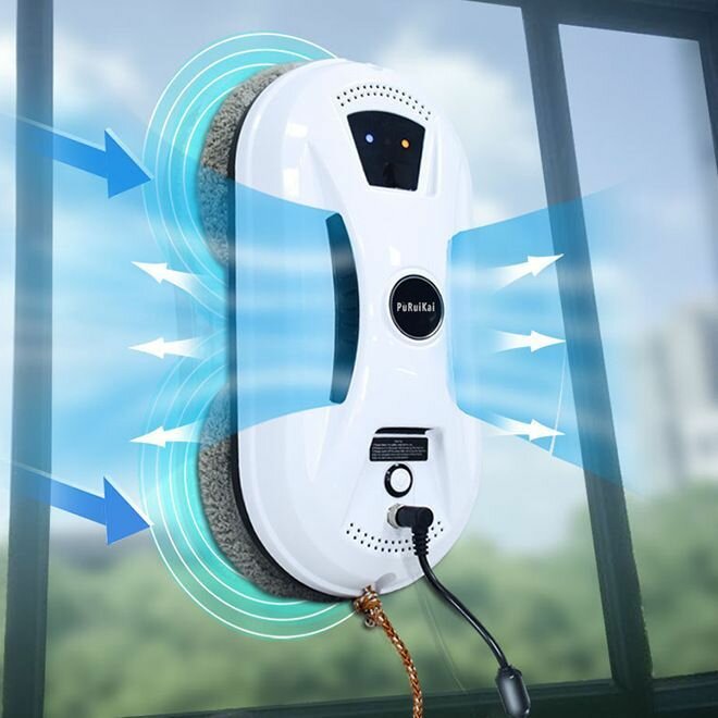 Полностью автоматический высотный мойщик окон