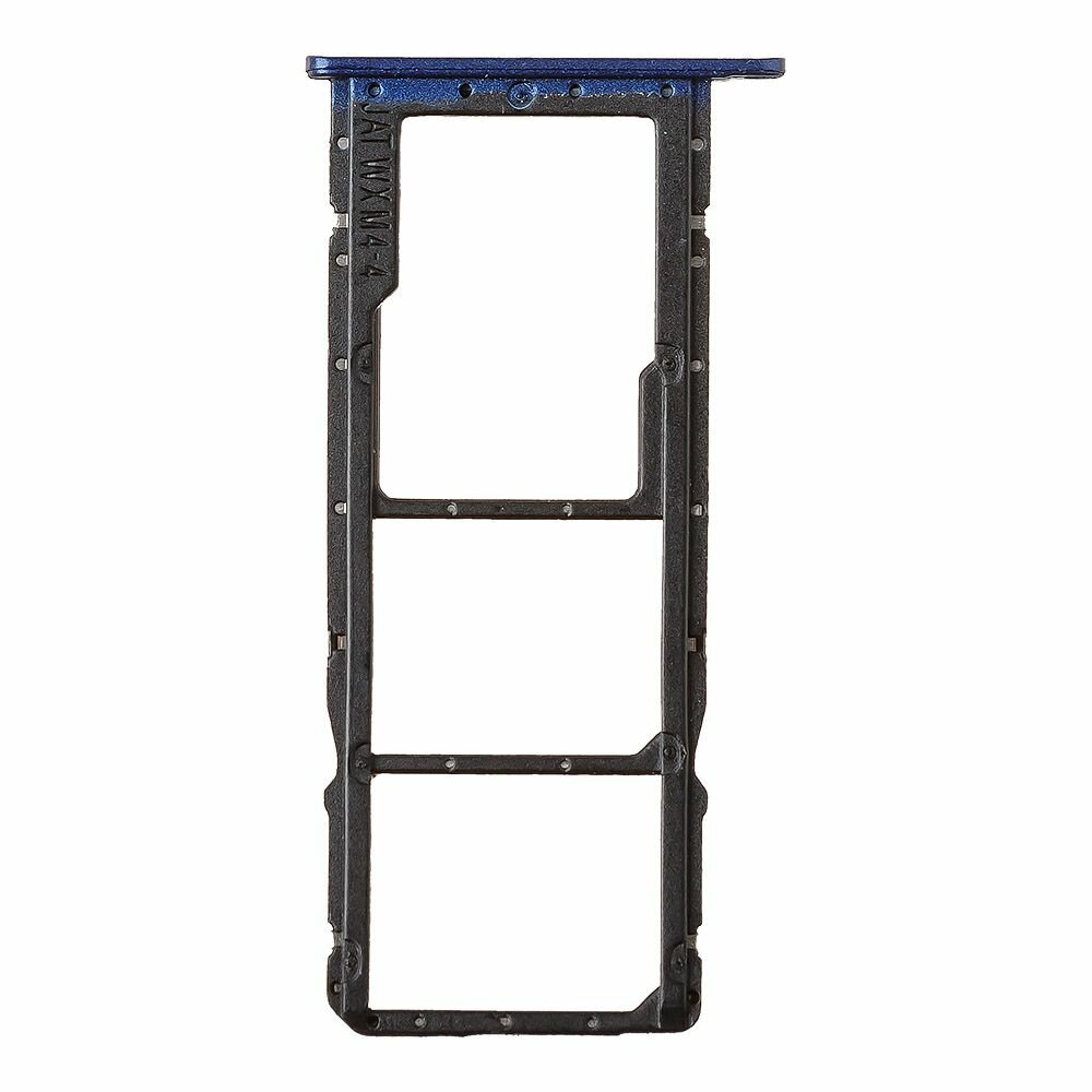 Держатель SIM для смартфона Huawei Y6s (JAT-LX1), Синий цвет