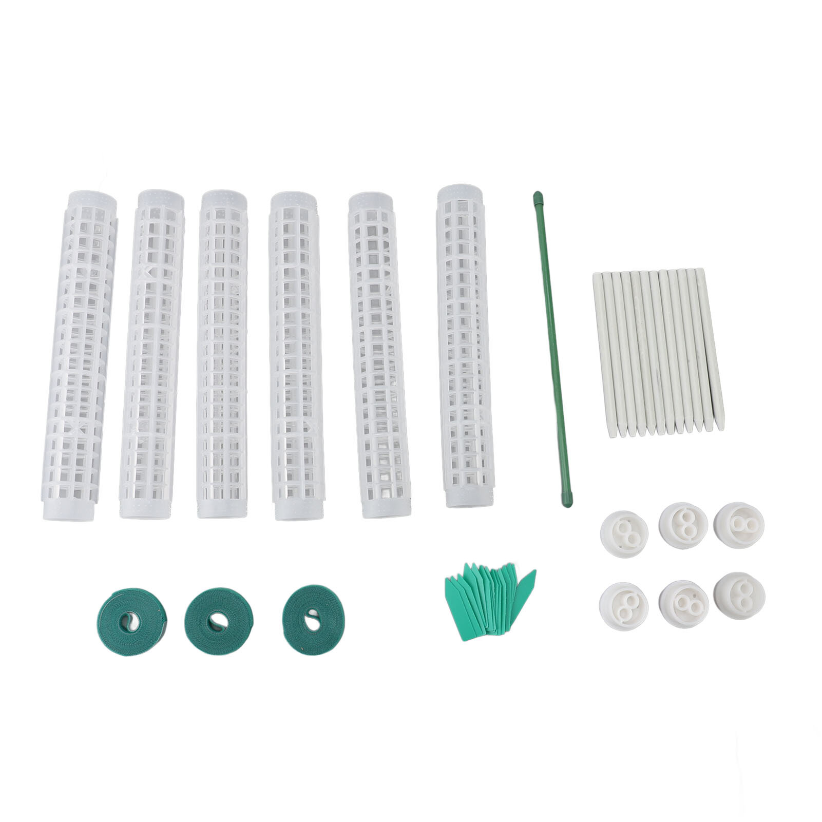 Моховые Палочки Для Растений: Пластиковые Опоры 6 Штук С Двойной Поддержкой Для Устойчивого Роста - Секции Для Наращивания Высоты И Перфорацией Для Корней Стойка Для Монстеры И Плюща Для Комнатных Растений И Домашнего Сада