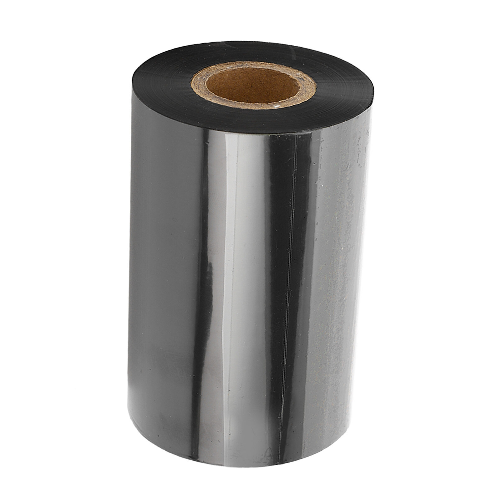 Термотрансферная лента 100 мм x 300 м, черная, 3-слойная, износостойкая, антистатическая, для портативных принтеров, для печати этикеток со штрих-кодом