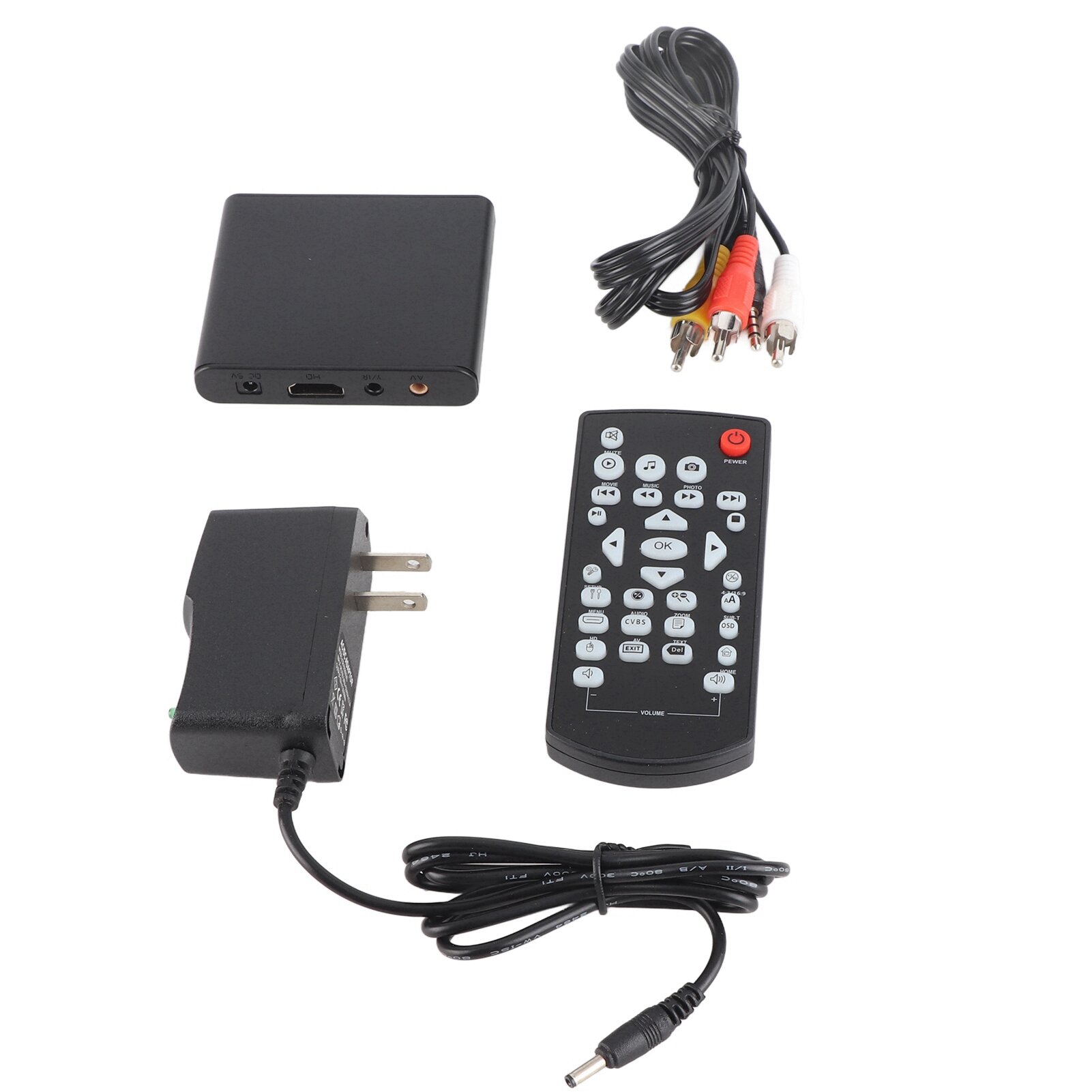 Full HD Mini Box Media Player 1080P Support USB MMC RMVB MP3 AVI MKV