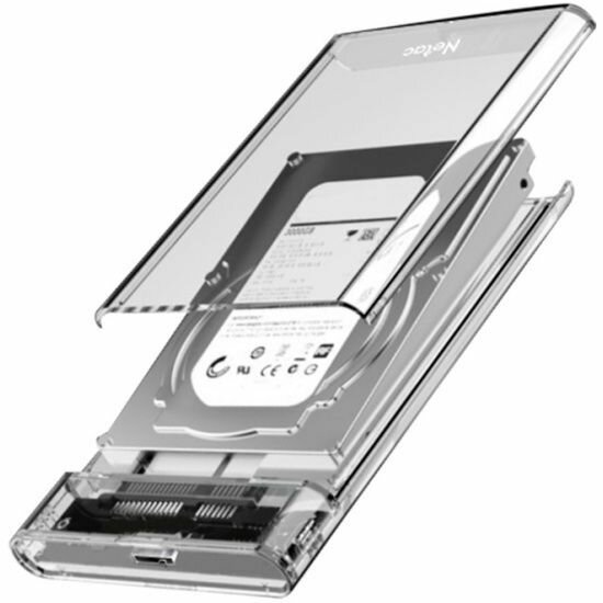 Внешний корпус для HDD/SSD Netac NT07WH11-30B0 2.5 SATA --> USB3.0