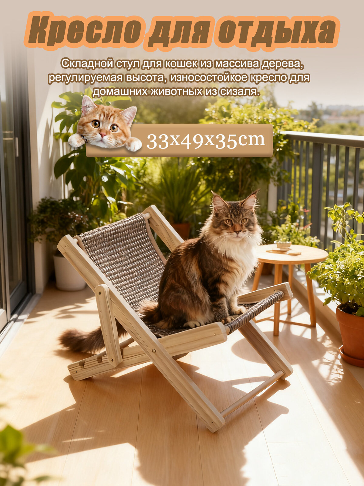 Когтеточка для кошек напольная лежанка