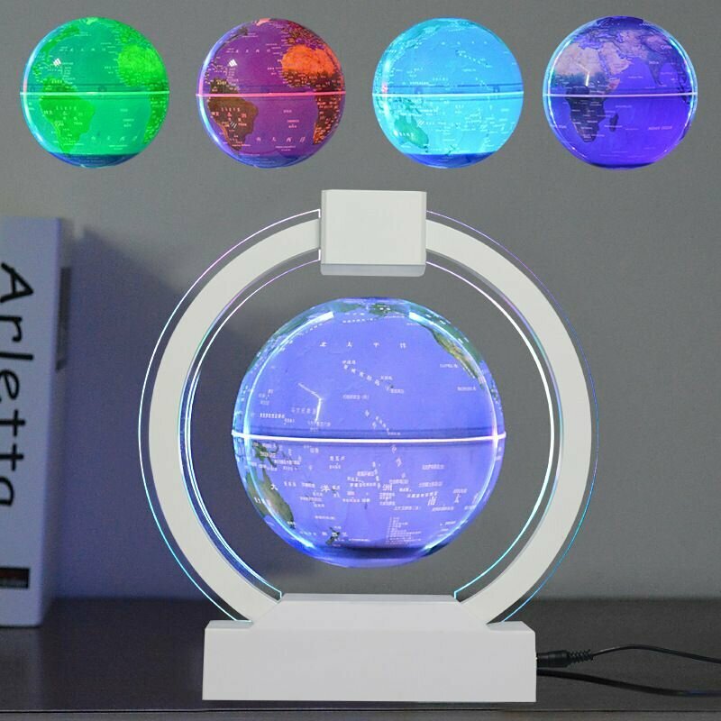 Украшение сферы в виде шара с магнитной левитацией диаметром 16 см-2-3