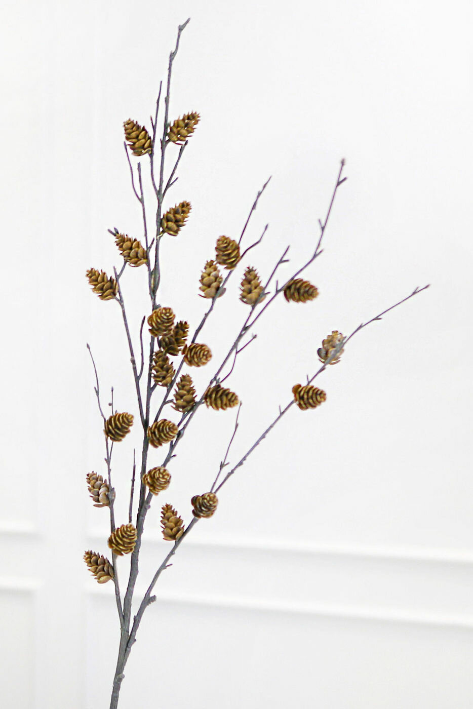 Декоративная ветка с шишками дыхание леса, 99 см, Edelman 1183395