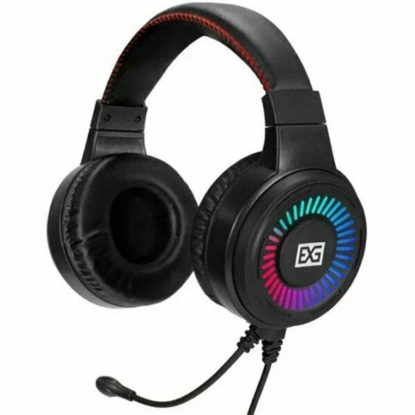 Гарнитура ExeGate Gaming HS-520G (регулировка оголовья, гибкий держатель микрофона, USB, 2x3.5мм, динамик 40мм, 20-20000Гц, длина кабеля 2.5м, регулир
