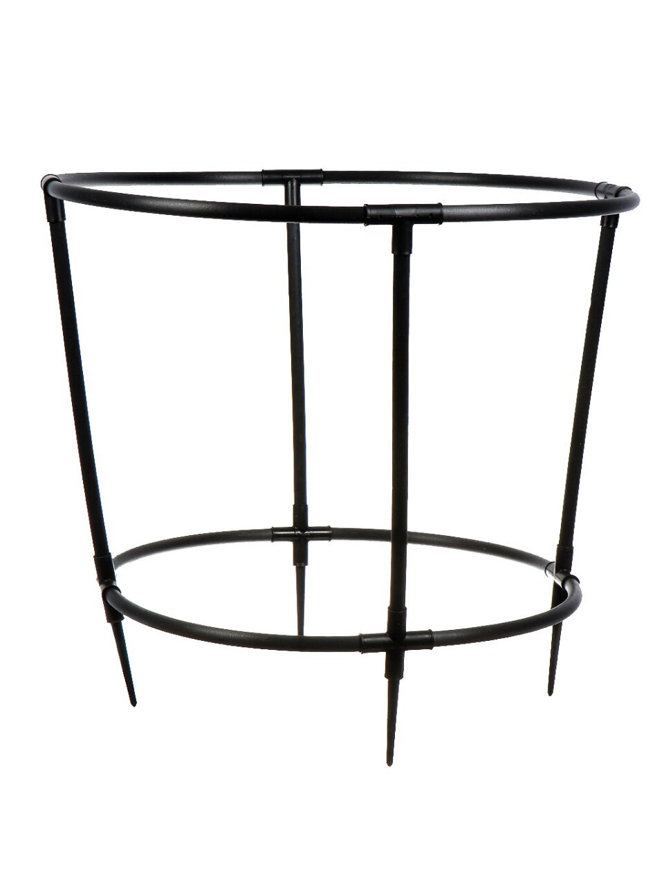 Опора для растений кустодержатель пластик черный 60x80 см разборная УФК-3