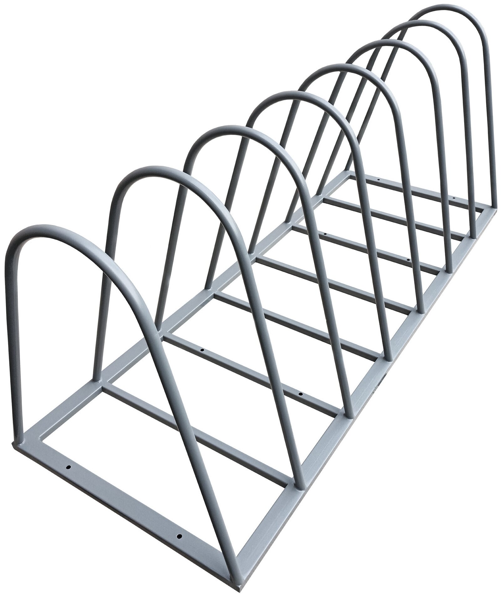 Велопарковка перфект металл усиленная на 7 мест 1650х600х620 мм.