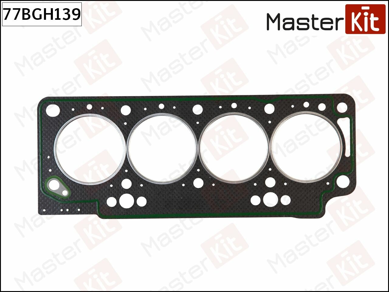Прокладка ГБЦ MITSUBISHI F8QT OPEL F8Q 600 F8Q 606 RENAULT F8Q 630 F8Q 632 F8Q 784 F MasterKit 77BGH139
