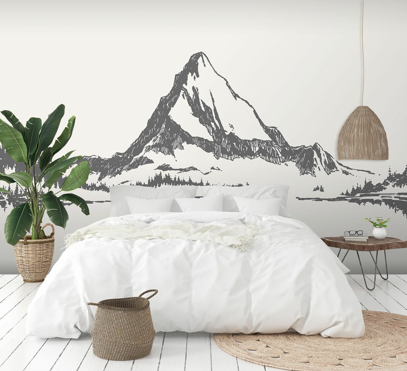 Фотообои 3d на стену флизелиновые Luxury Walls AM11504 Гора 400х270 см
