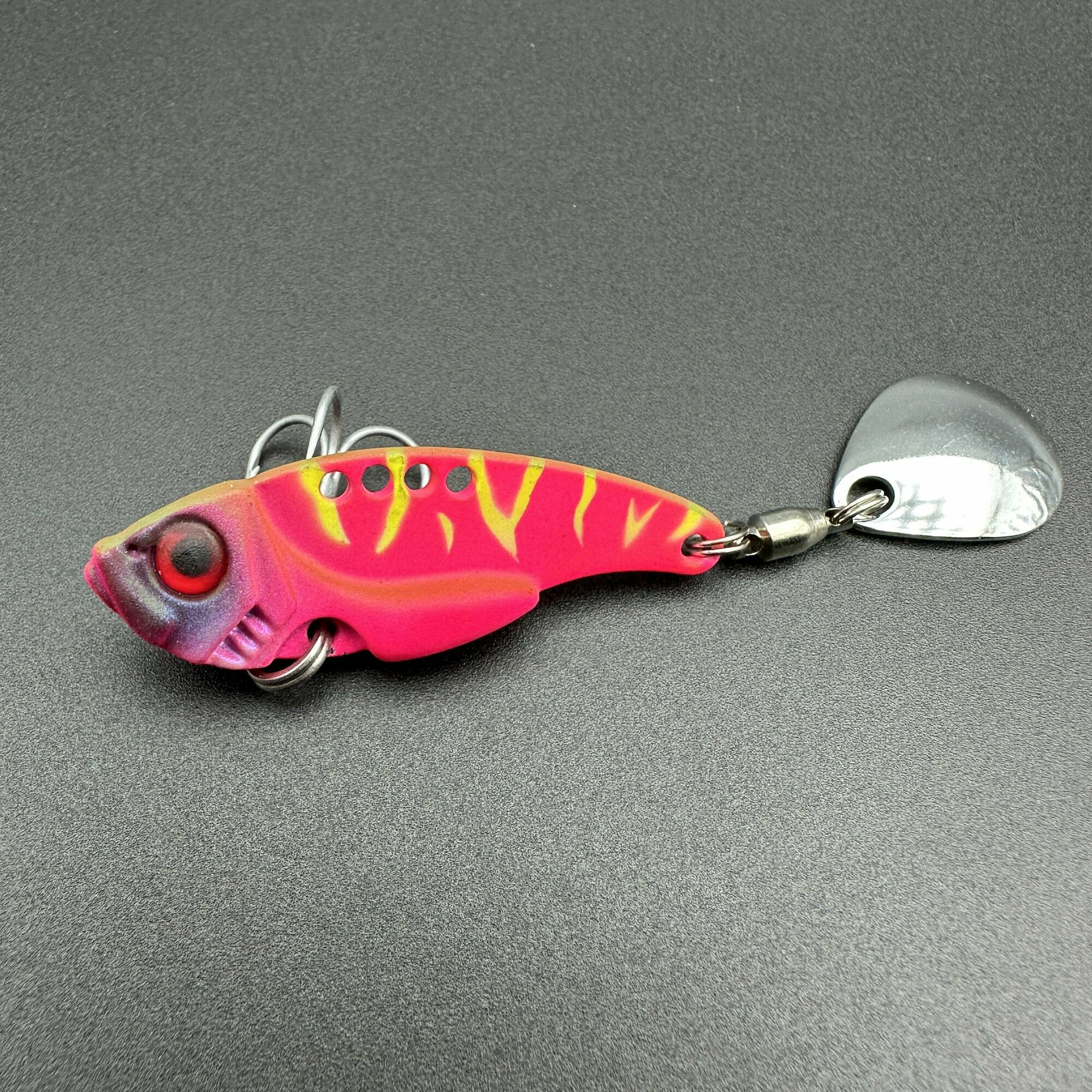 Блесна джиг-спиннер cicada Kosadaka Fish Darts FS5 8г, 40мм, цв. ROS