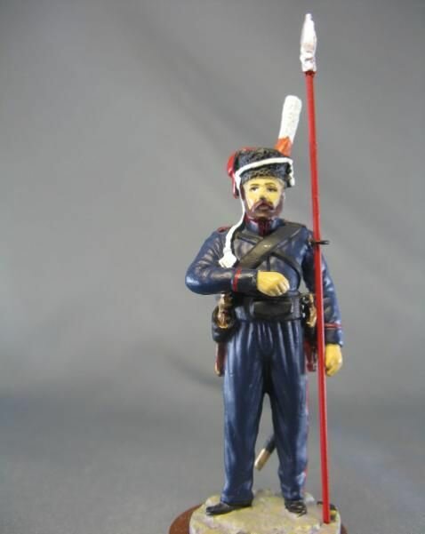 Оловянный солдатик 54мм, Казак Донского казачьего войска, 1812 г.