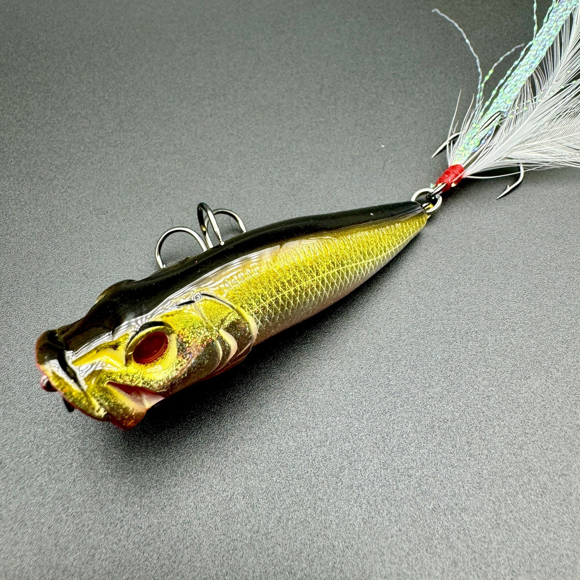 Воблер для рыбалки поппер Megabass Pop-X 64 на окунь, щуку, судак