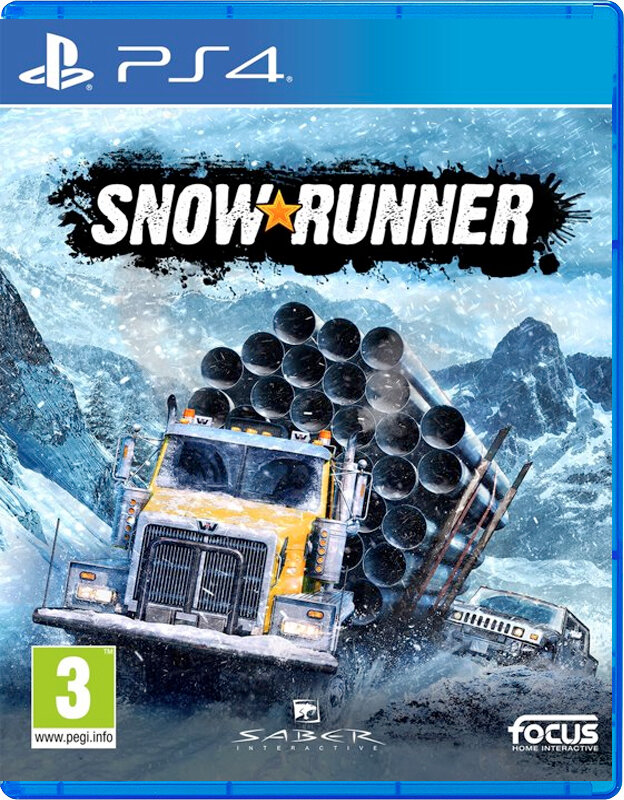 SnowRunner [PS4, русская версия] игра на диске для Playstation 4 и 5