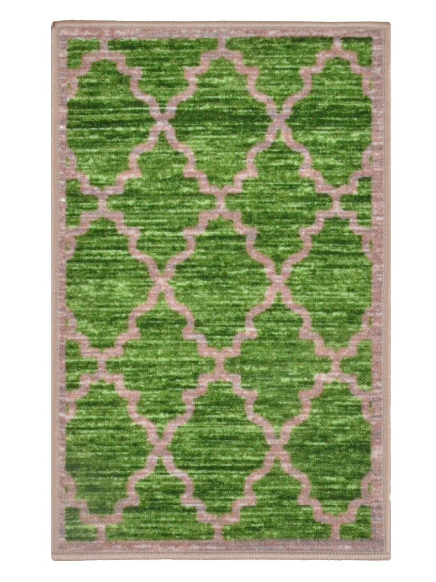 Коврик для ванной туалет, Нью Соса, 100х150, 109567-66, зеленый