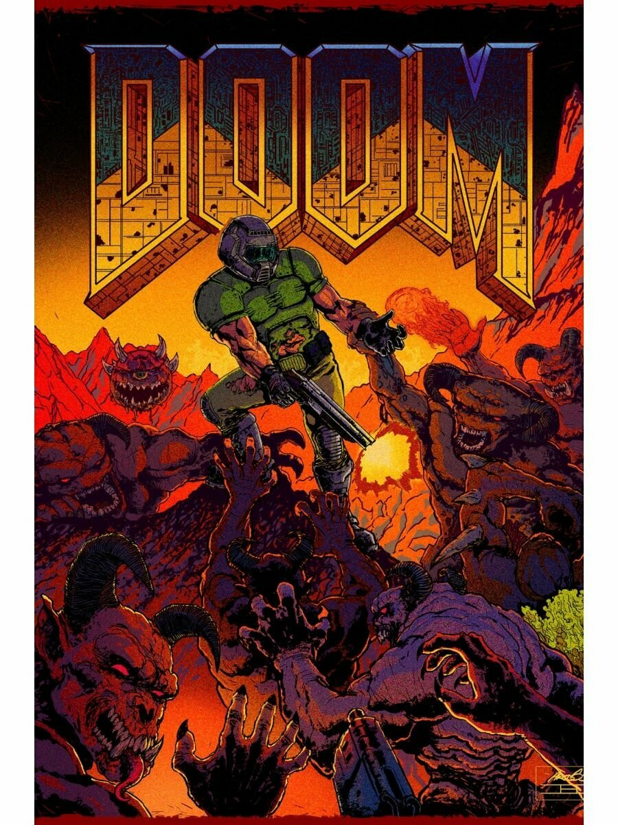 Постер "Doom. Армия зла"