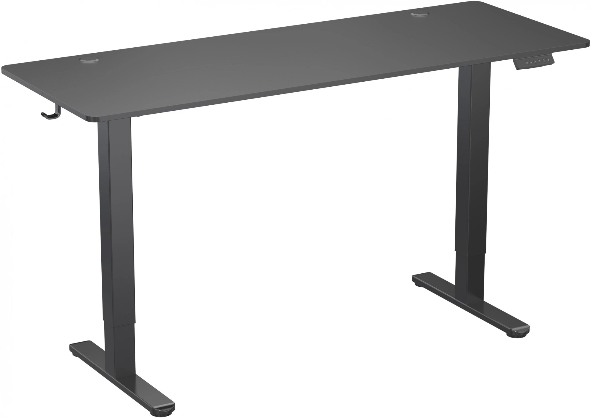 Стол компьютерный Cactus CS-EDL-BBK черный