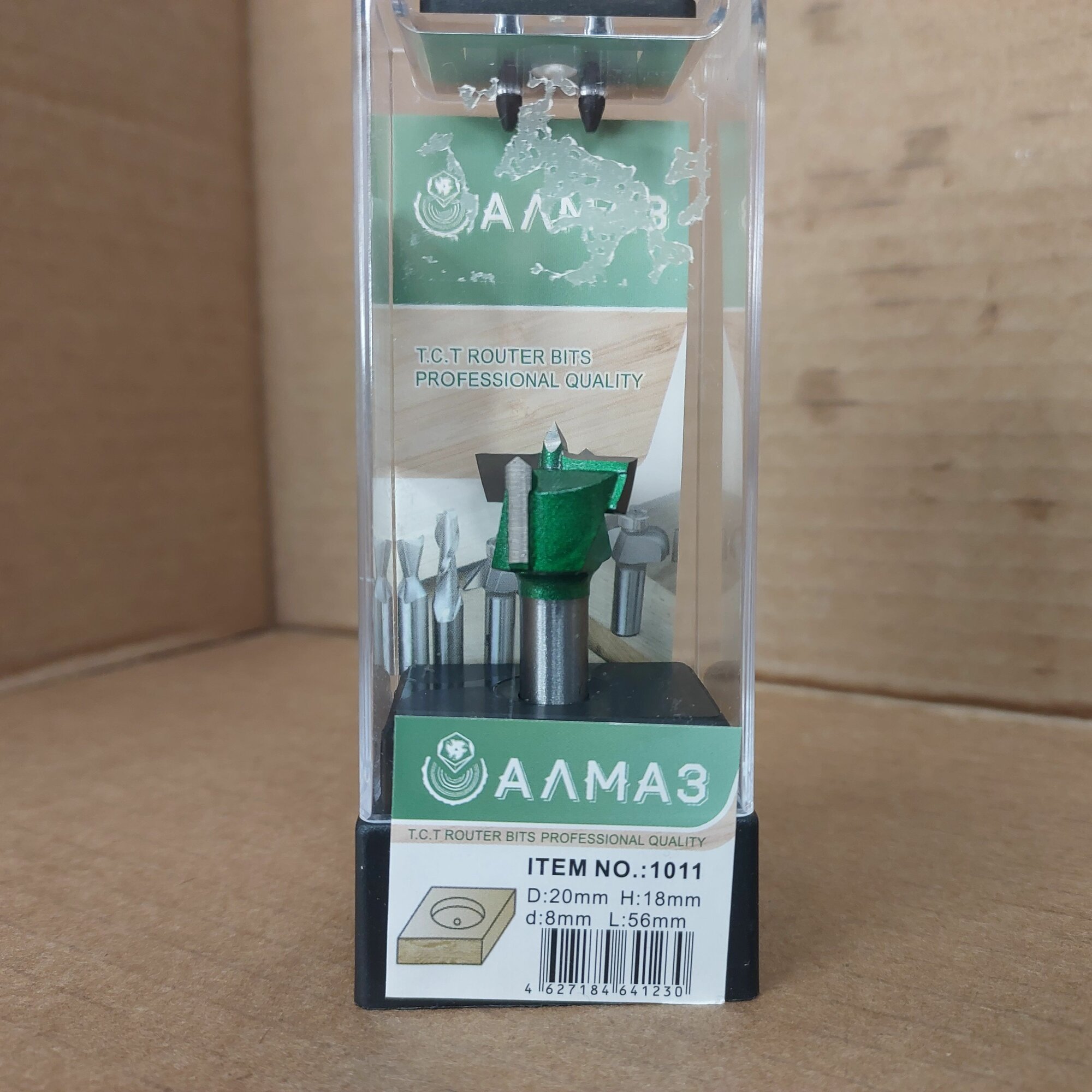 Фреза Форстнера Алмаз 1011 Форстнера D:20mm I:18mm d:8mm Арт: A1011D20d8