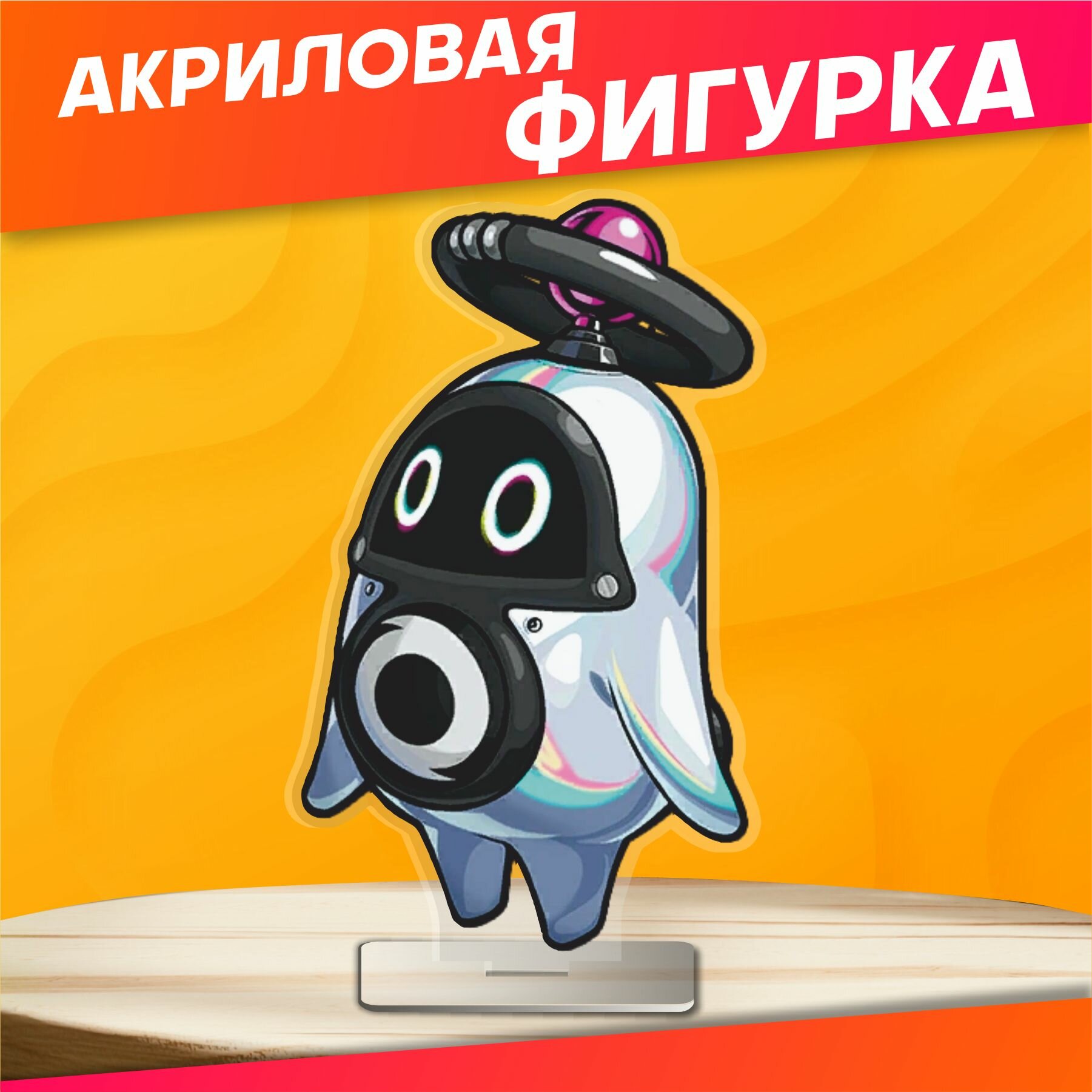 Акриловая фигурка Zenless Zone Zero Банбу для интерьера