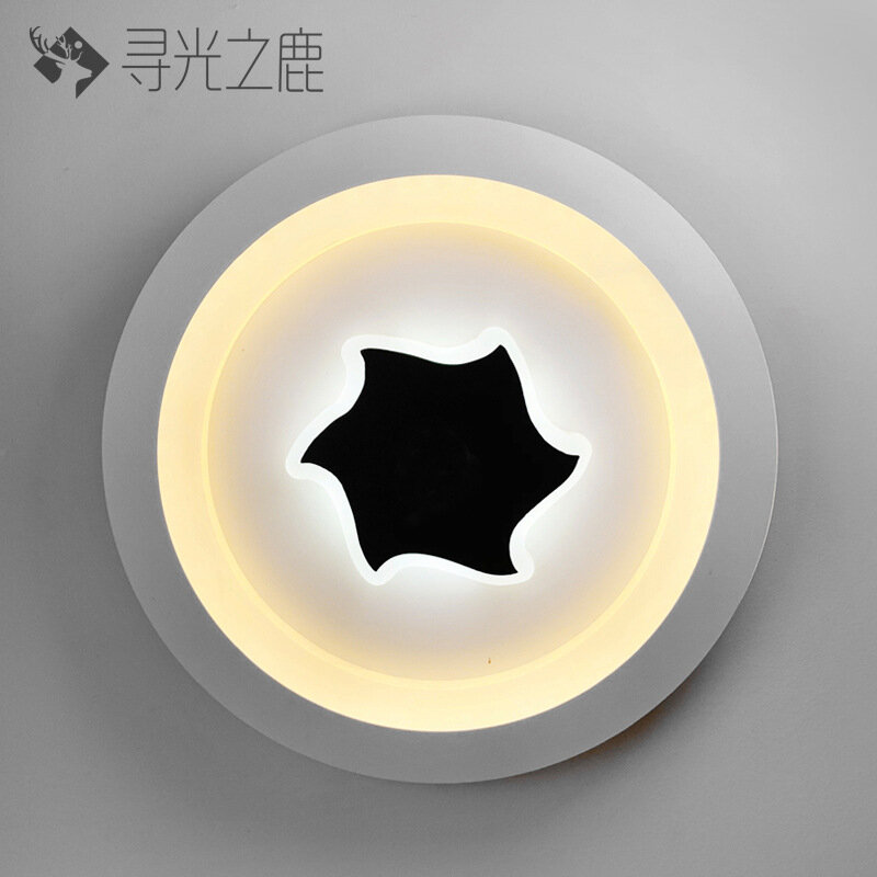 Светодиодный светильник для коридора, прихожей, балкона, потолочный светильник для входного холла, простой светильник для гардеробной с датчиком движения.