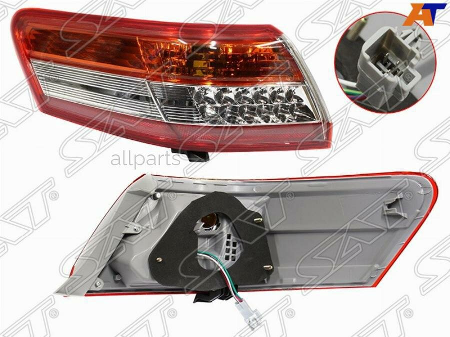SAT ST-212-19T9L Фонарь задний Toyota Camry (XV40) 06-11 / Camry UAE/USA 09-11 (Слева/ Диоды)