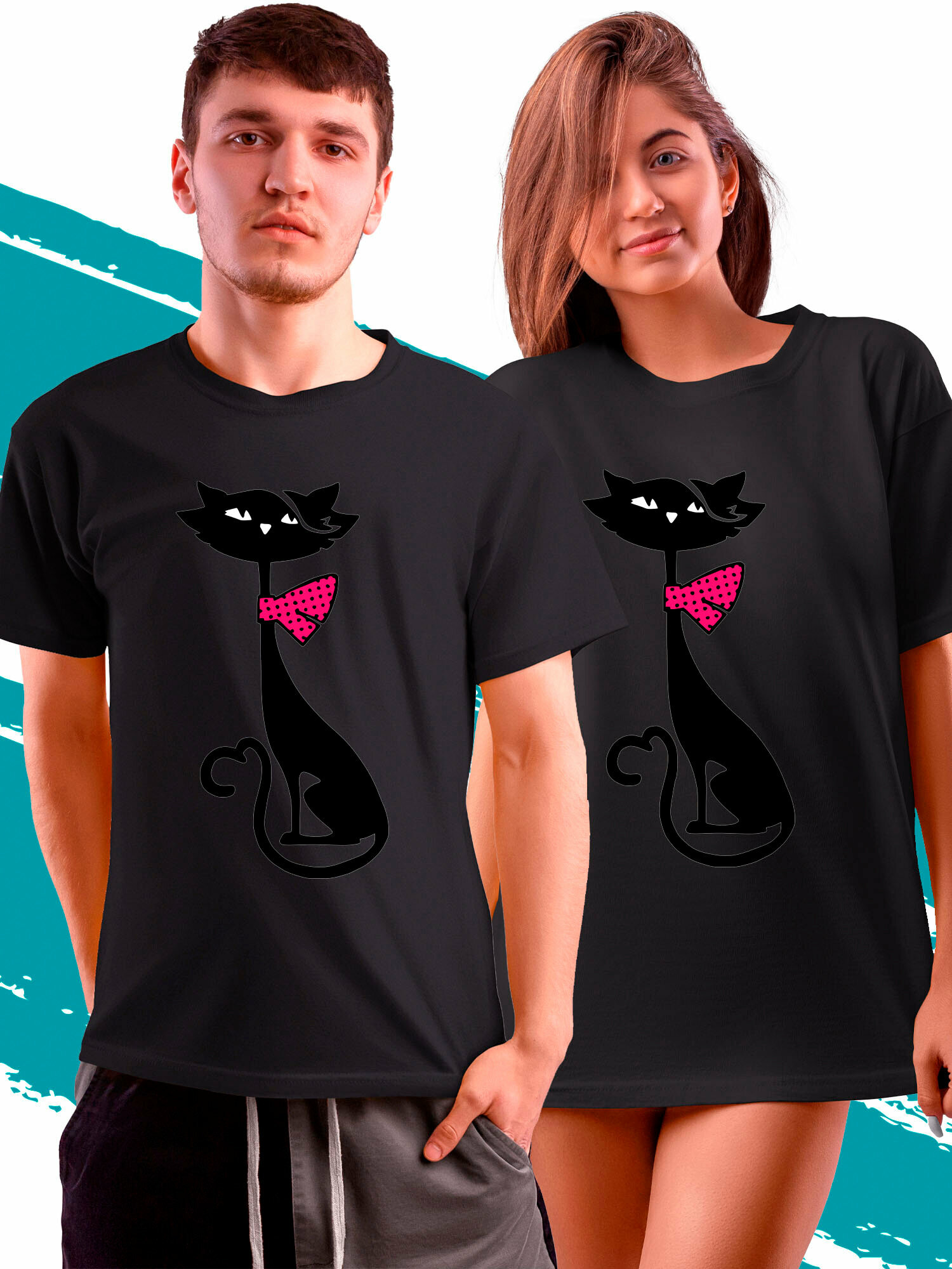 Футболка кот