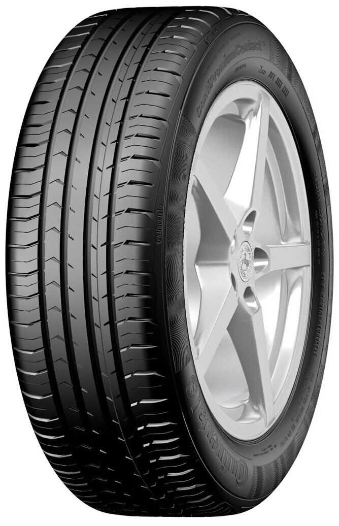 Летние автомобильные шины Continental PremiumContact 5 215/55 R17 94W