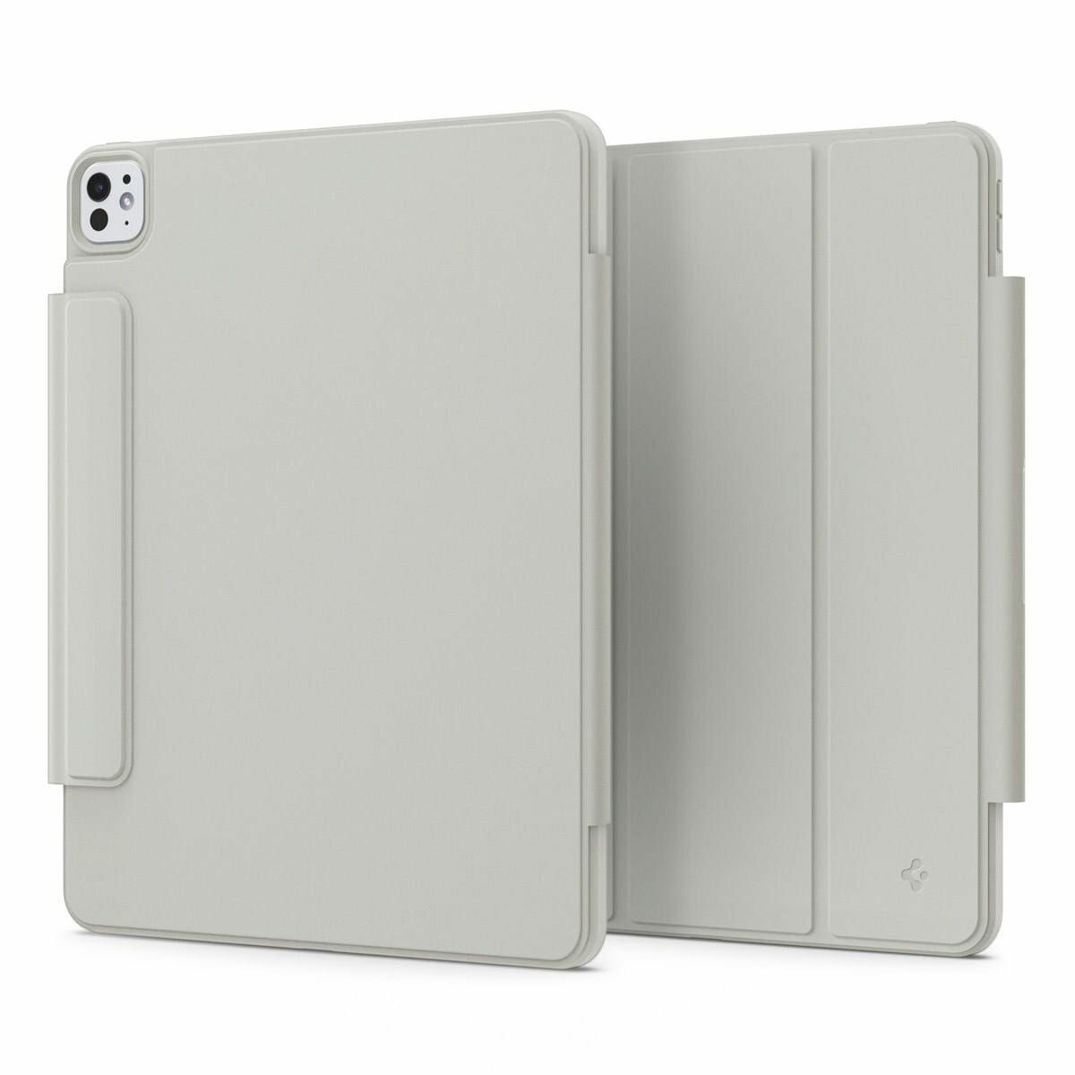 Чехол-подставка Spigen на iPad Pro 13 2024 (ACS08489) Air Skin Pro Onetap / Спиген Чехол-подставка для Айпад Про 13 Серый