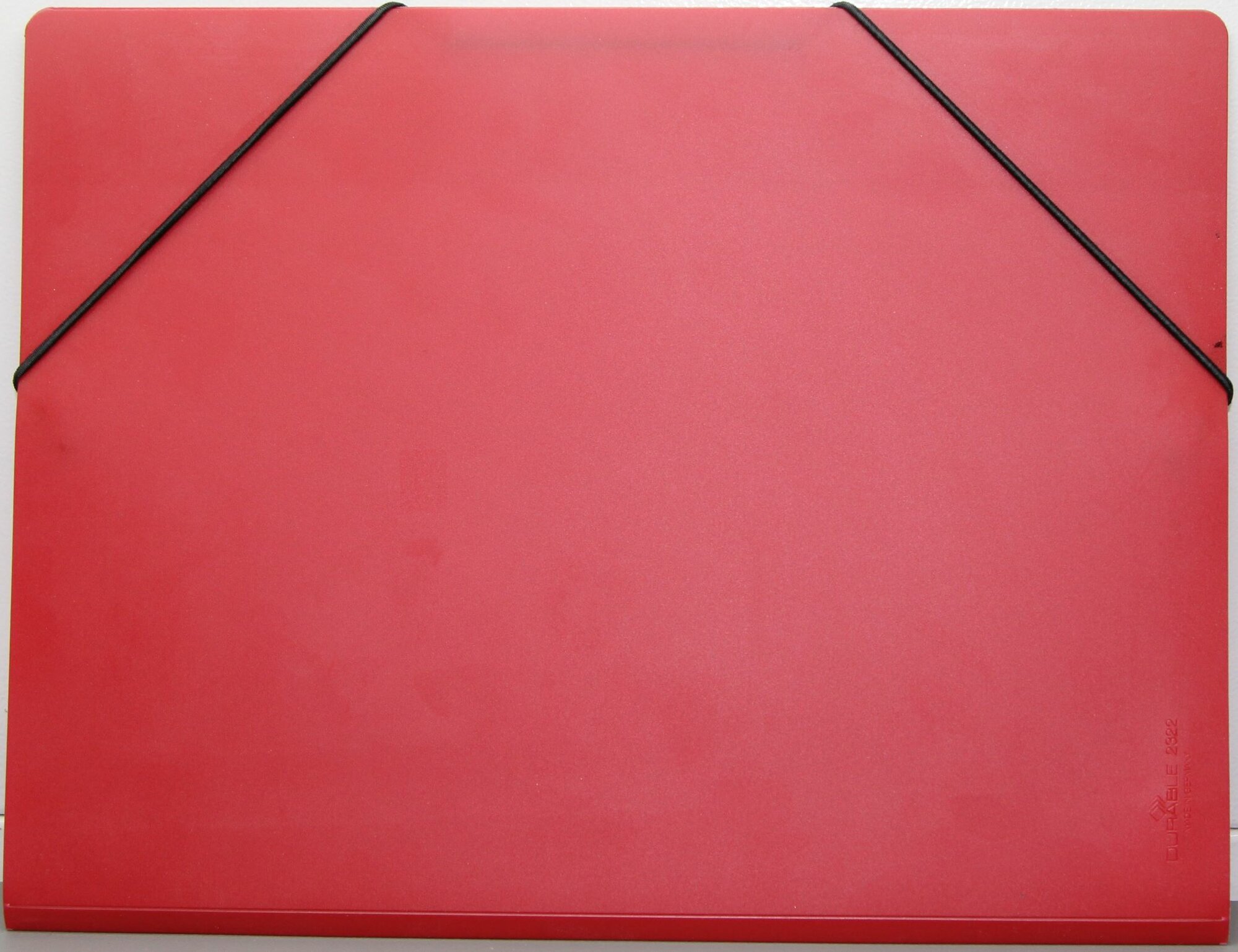 Папка Durable на резинке прозрачная А4 1- 150 листов