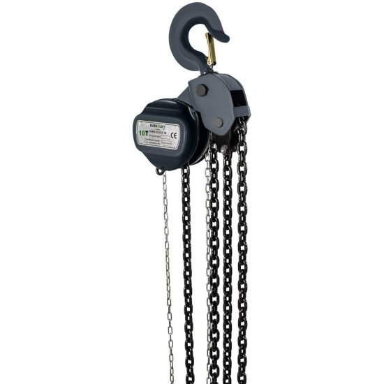 Euro-lift Таль ручная шестеренная стационарная ТВ - 10.0 тн, 3.0 м