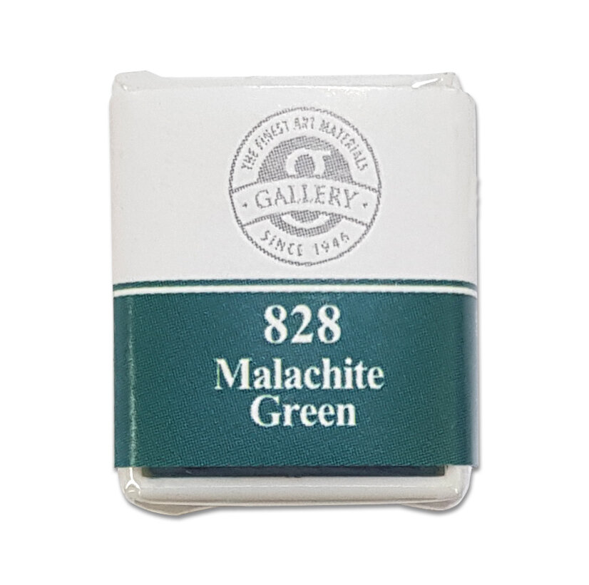 Mungyo Профессиональные акварельные краски, мал. кювета, цвет малахитовый зеленый