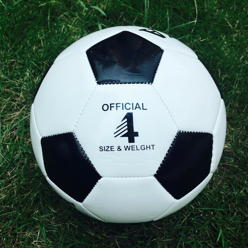 Футбольный мяч Wild Ball God №5, для начальной и средней школы, черно-белый