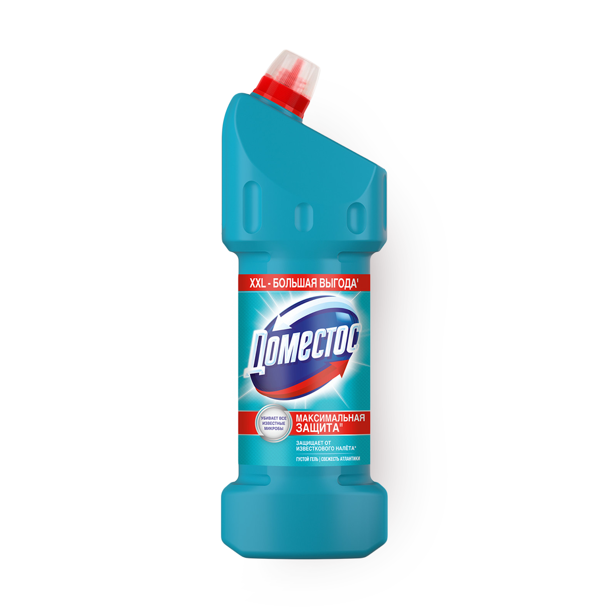 Чистящее средство Domestos "Свежесть Атлантики", для унитаза, гель, антибактериальное
