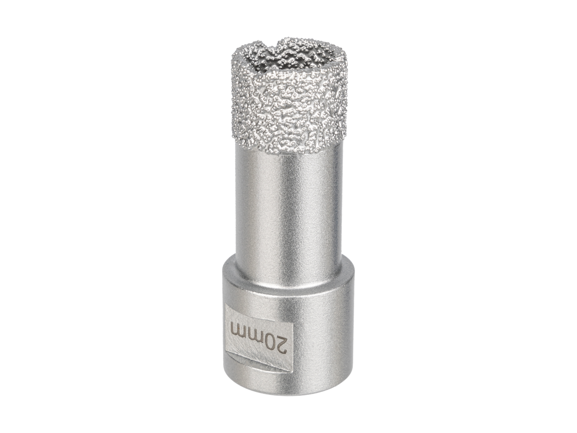 Алмазная коронка по керамограниту, плитке, мрамору, бетону Dia Tech диаметр 20 мм.