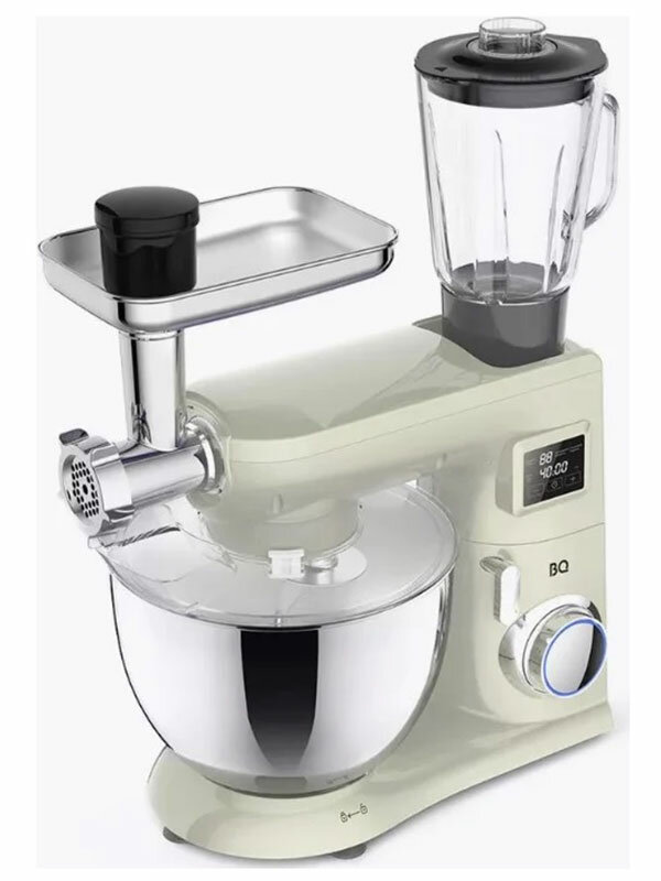 Миксер планетарный BQ MX850, слоновая кость