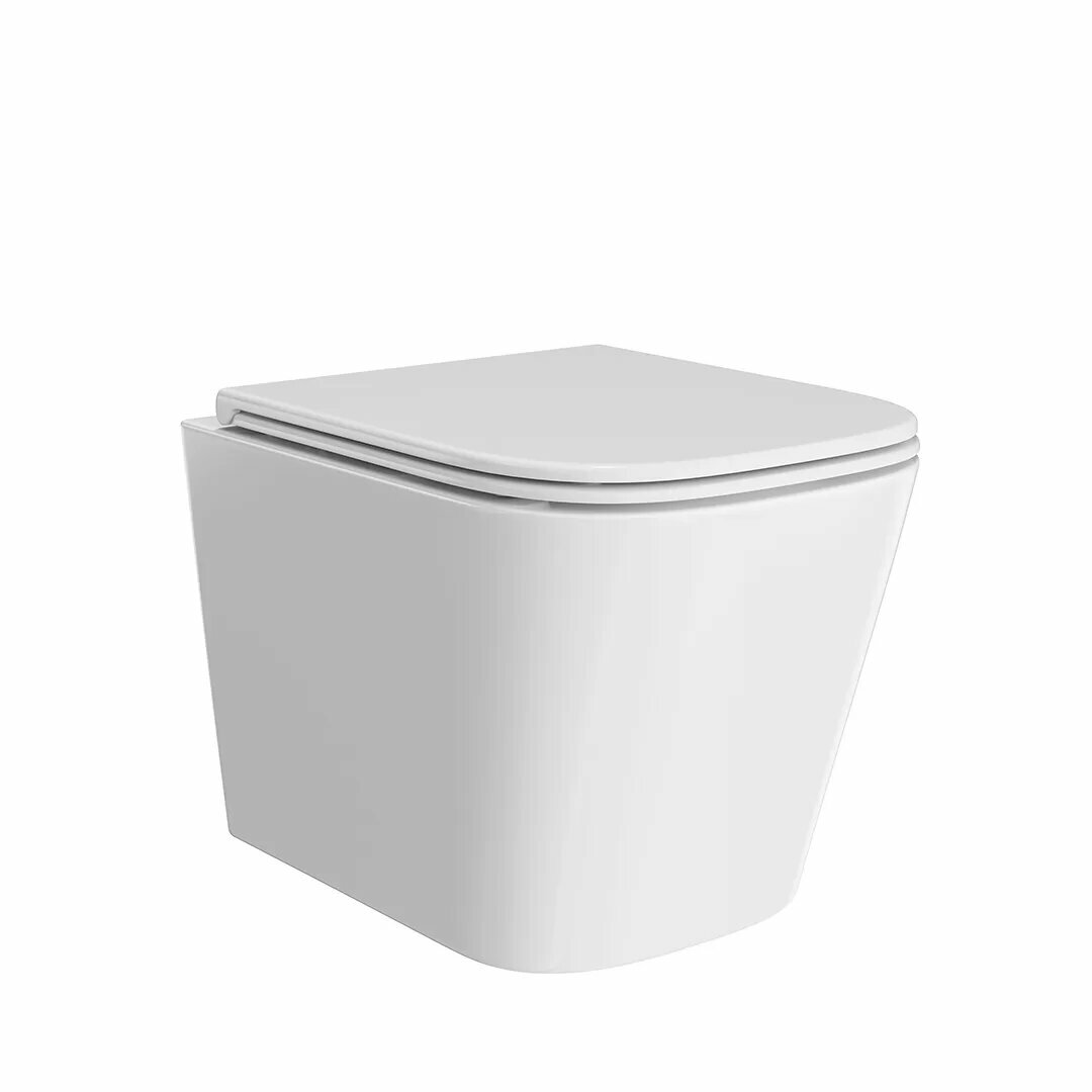 Унитаз подвесной безободковый Kerama Marazzi Cubo CU. wc.02