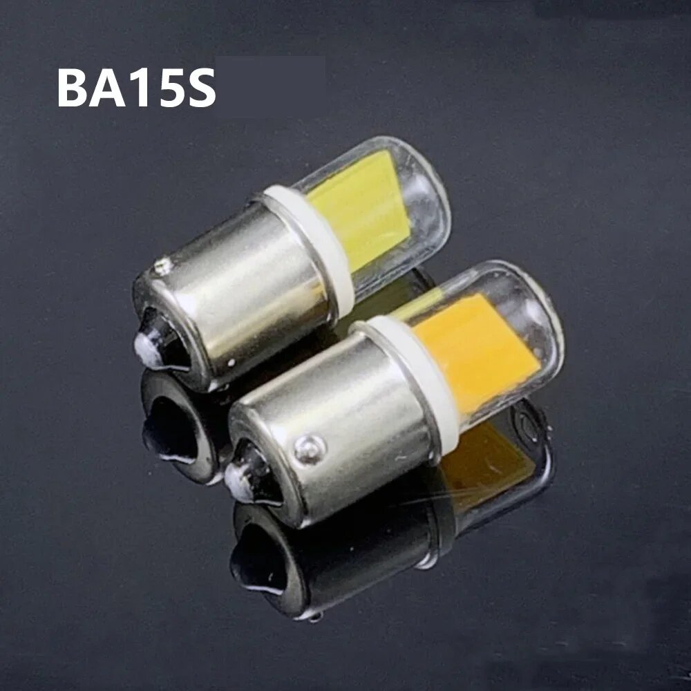 Светодиодная лампочка COB 5 Вт BA15D BA15S E11 E12 E14 G4 G8 BA15S, 220V, Warm White