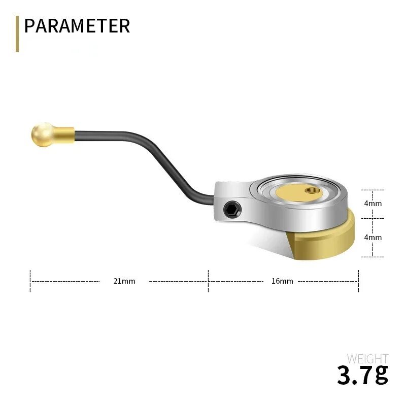 Аксессуары для тату-машины QYF: стержень передачи, игольная пластина, эксцентриковое колесо