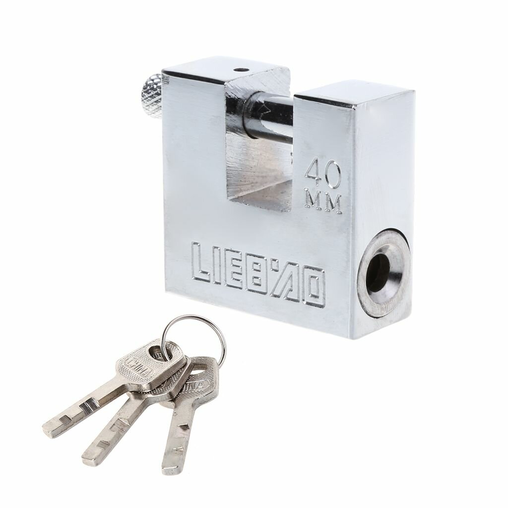 Стальной антивандальный замок, 40mm